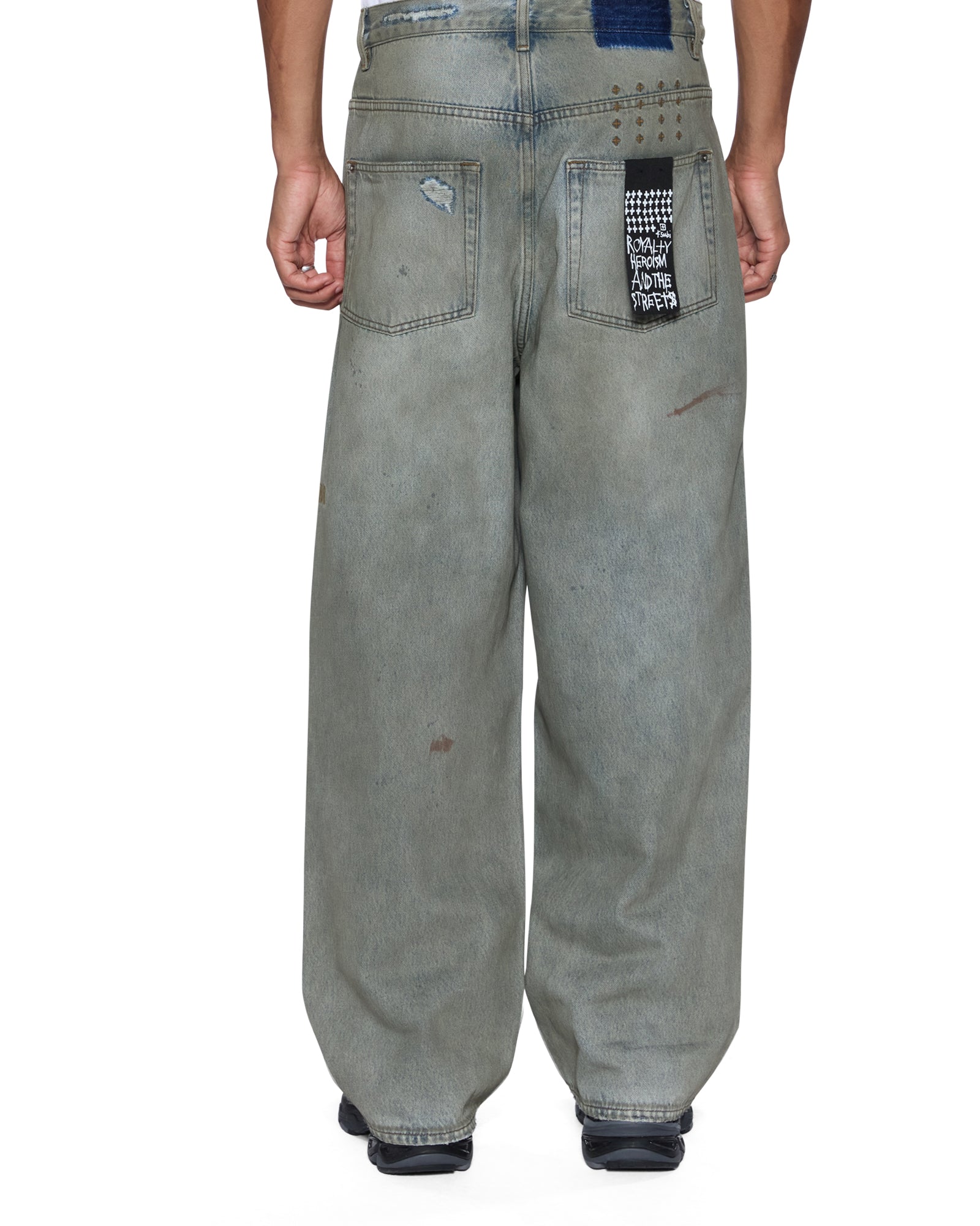 Mens Maxx Greaser Baggy Denim Jeans | Ksubi