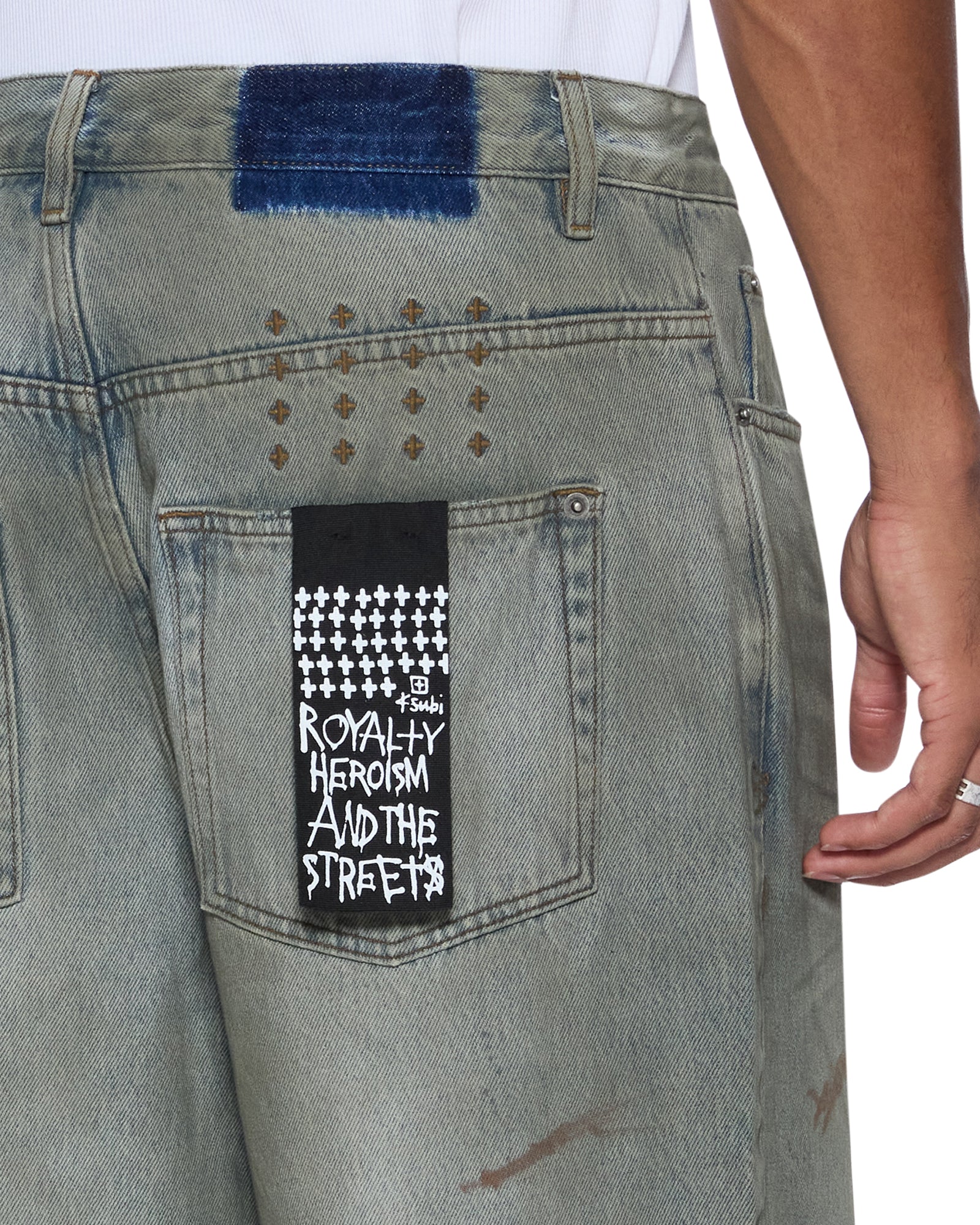 Mens Maxx Greaser Baggy Denim Jeans | Ksubi