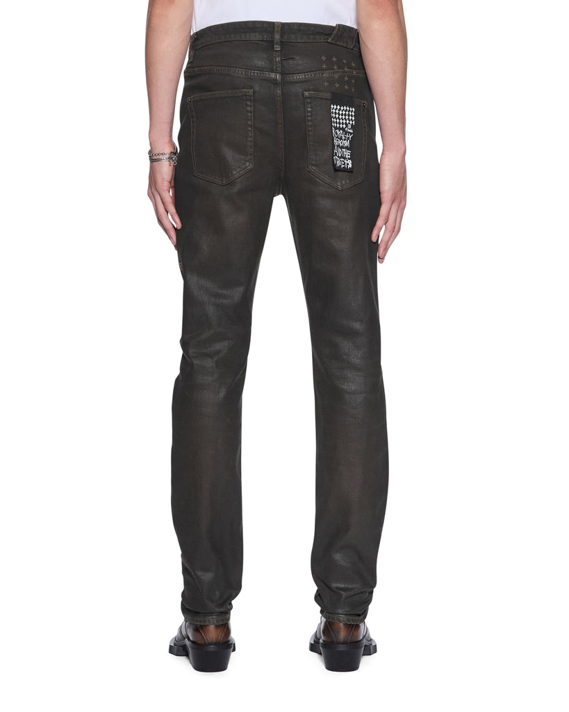 Mens Chitch Grease Slim Denim Jeans | Ksubi