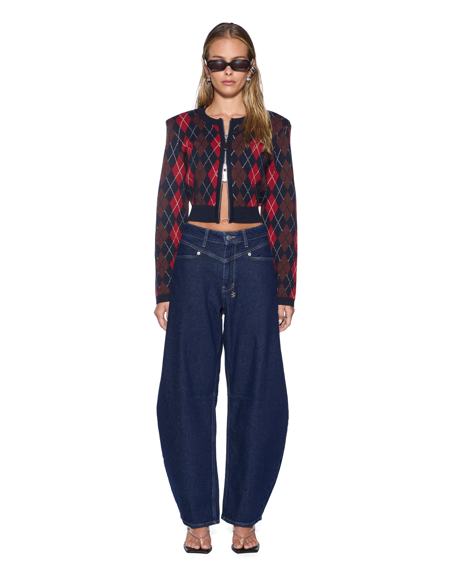 Womens Barrel Jean Original Rinse Barrel Leg Denim Jeans | Ksubi
