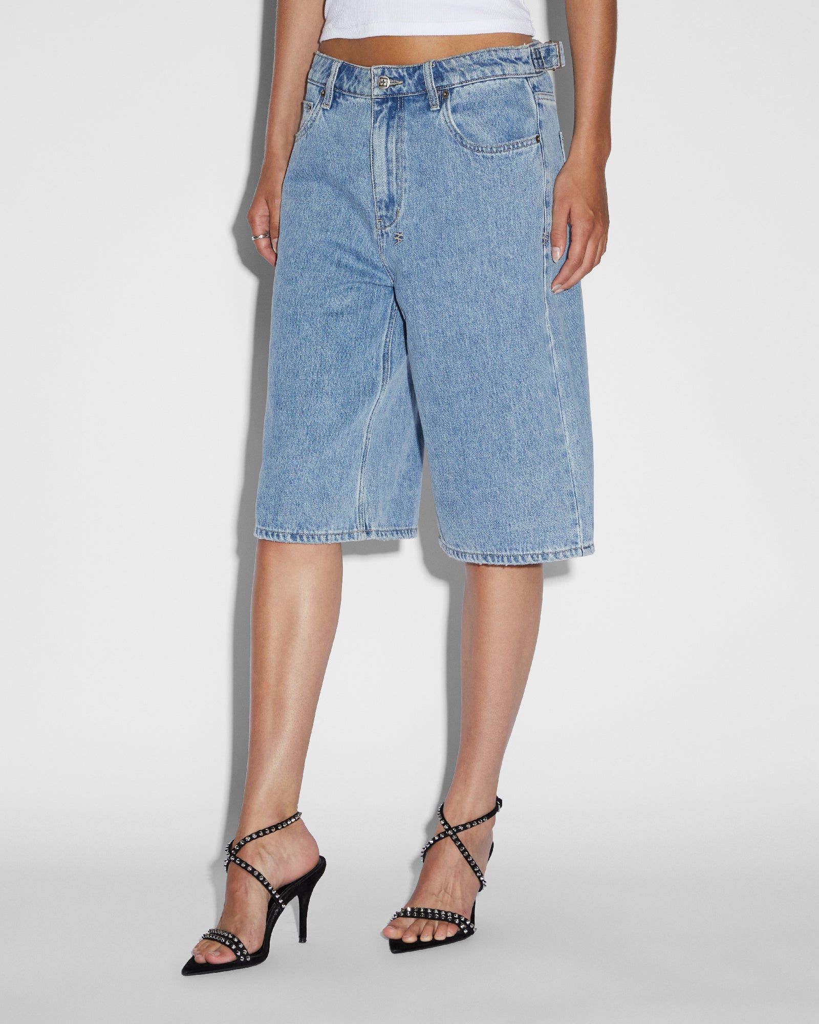 Low Rider Short Authentik - Blue Denim | Ksubi